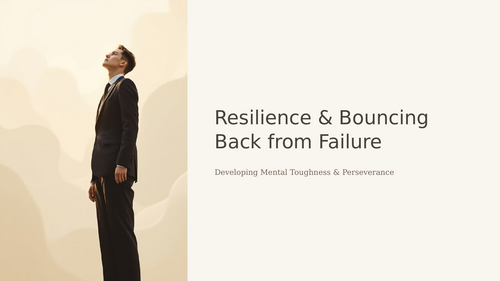 Assembly/Presentation - Resilience and Bouncing Back from Failure ...