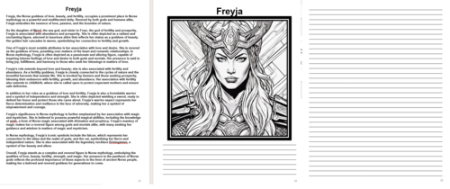 Norse, Greek & Egyptian Gods Article, Coloring and Writing Bundle ...