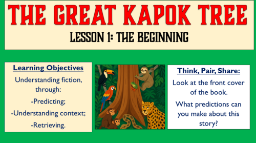 The Great Kapok Tree - The Beginning! | Teaching Resources