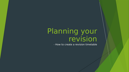 Revision Assembly | Teaching Resources
