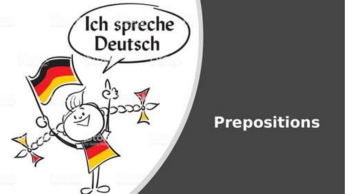 German prepositions | Teaching Resources
