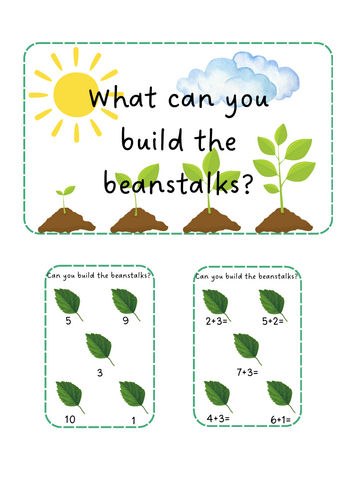 Growing / Plants - Beanstalk counting | Teaching Resources