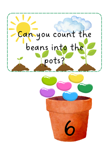 Growing / Plants - Bean counting | Teaching Resources