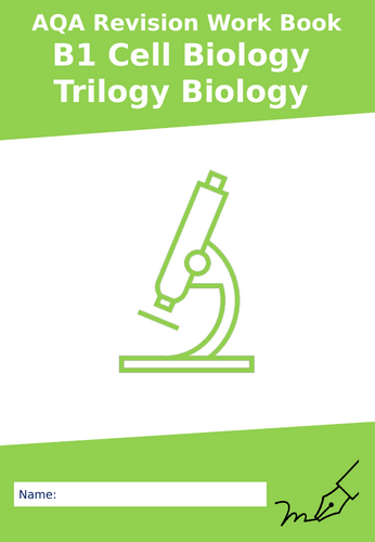 AQA B1 Cell Biology Trilogy Biology Revision Work Booklet | Teaching ...