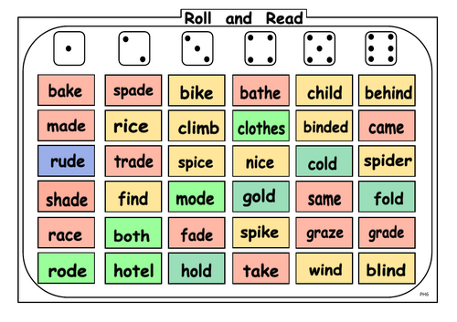 Roll and Read Resource | Teaching Resources