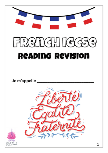 iGCSE French Reading revision tips & activities | Teaching Resources