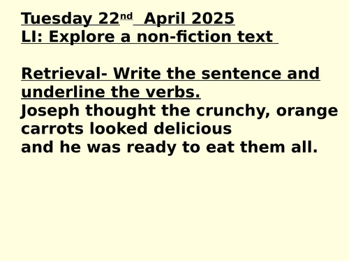 Year 2 instructions writing 2 week unit | Teaching Resources