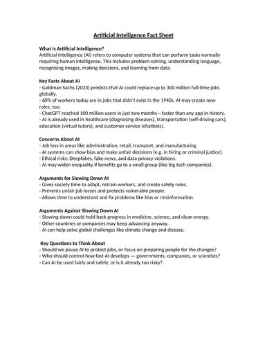 AQA English Language Paper 2 Question 5 - AI | Teaching Resources