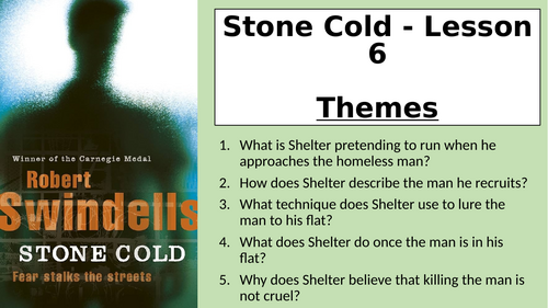 Stone Cold - Themes | Teaching Resources