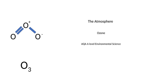 AQA Environmental Science - Ozone | Teaching Resources