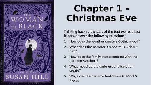 The Woman In Black - Chapter 1 | Teaching Resources