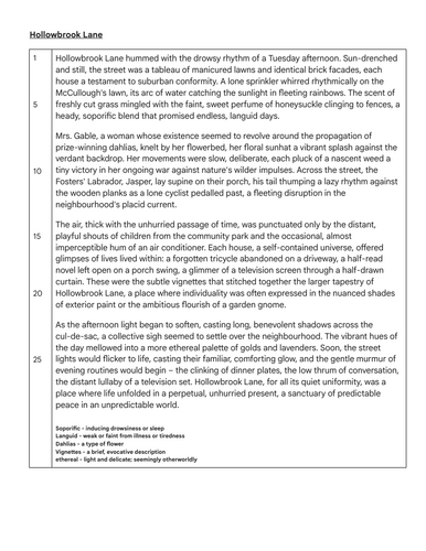 AQA Style Language Paper 1 mini-mocks | Teaching Resources