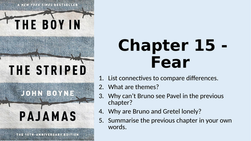 Boy in the Striped Pajamas - Chapter 15 - Fear | Teaching Resources