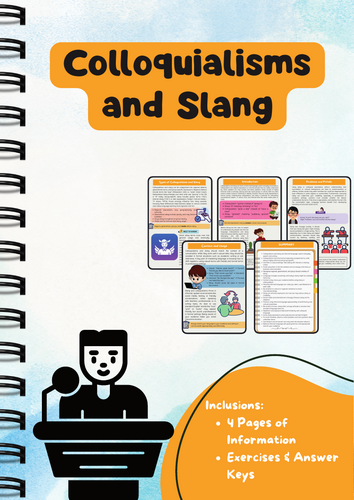 Colloquialisms and Slang: Informal Language and Meaning | Teaching ...