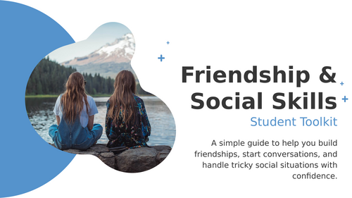 Friendships & Social Skills Toolkit | Teaching Resources