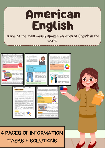 American English: Spelling, Vocabulary, Grammar Differences | Teaching ...