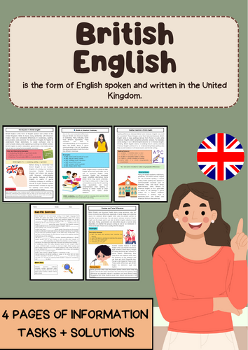 British English: Vocabulary, Spelling, Grammar Differences | Teaching ...