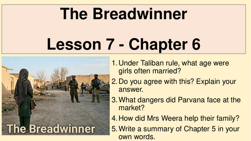 The Breadwinner - Chapter Six (Assessment Prep and Assessment ...