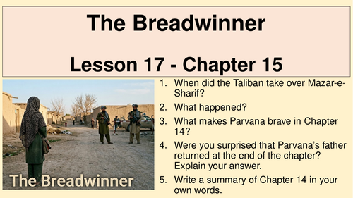 The Breadwinner - Chapter Fifteen | Teaching Resources