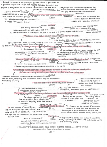 The Handmaids Tale Quotes + Analysis | Teaching Resources