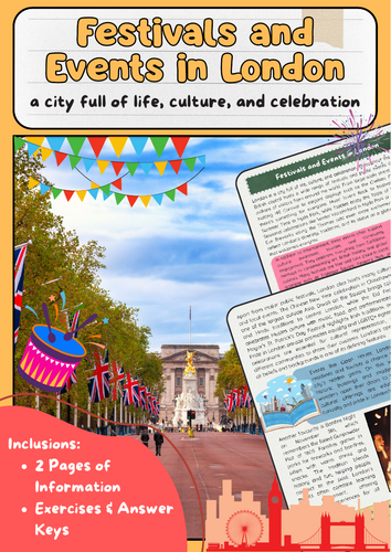 Festivals and Events in London: Culture & Celebration | Teaching Resources