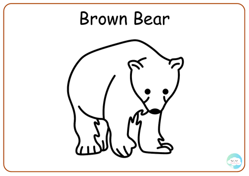 Play Dough Mats – Brown Bear, Brown Bear, What Do You See? | Teaching ...