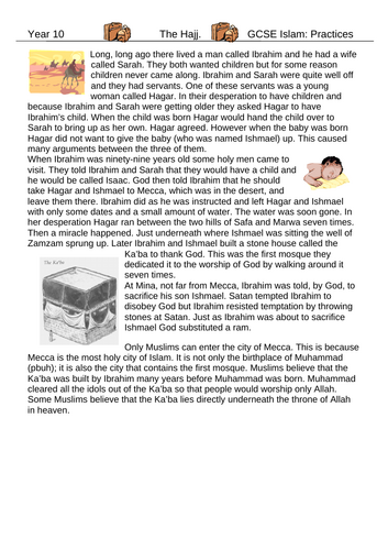 GCSE Islam Practices - lesson 6 Hajj | Teaching Resources