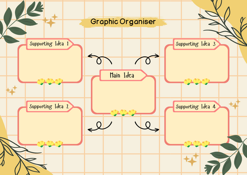 Graphic organiser template | Teaching Resources