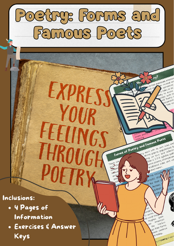Poetry: Forms, Famous Poets & Literary Heritage | Teaching Resources