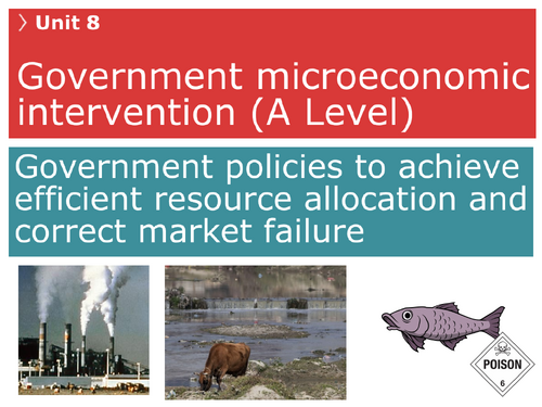 FREE SAMPLE 8.1 Government policies efficient resource allocation ...