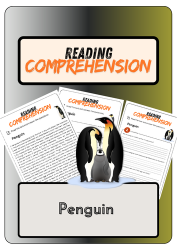 Reading Comprehension - Penguin + Solutions | Teaching Resources