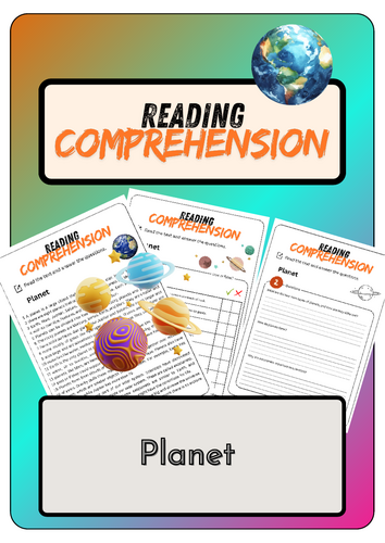 Reading Comprehension - Planet + Solutions | Teaching Resources