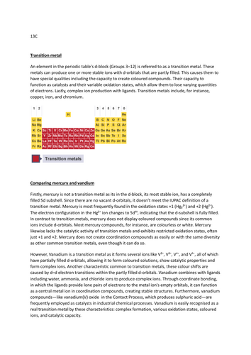 Exemplar Essays BTEC Unit 13 - Applied Science - Applications of ...