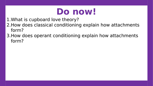 AQA A-level Psychology: Learning Theory Evaluation. (Lesson 4 of ...