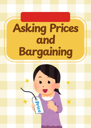 Asking Prices and Bargaining: Shopping English | Teaching Resources