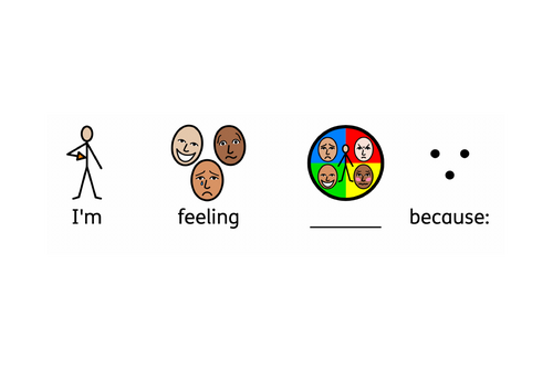 Communication book to support describing feelings | Teaching Resources