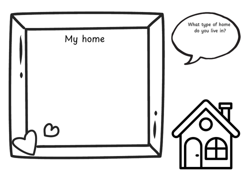 All about me- my home | Teaching Resources