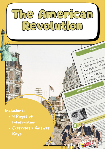 The American Revolution: Causes, War, Consequences | Teaching Resources