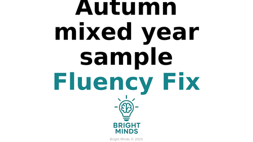 Fluency Fix – Autumn Arithmetic Sample for Years 1 to 6 | Teaching ...
