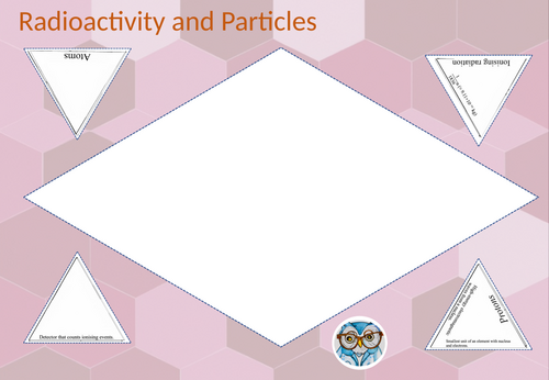 GCSE Radioactivity and Particles puzzle | Teaching Resources