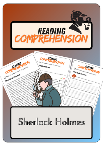 Reading Comprehension - Sherlock Holmes + Solutions | Teaching Resources