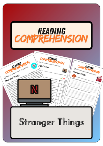 Reading Comprehension - Stranger Things + Solutions | Teaching Resources