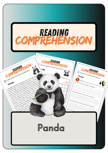 Reading-Comprehension Panda + Solutions | Teaching Resources