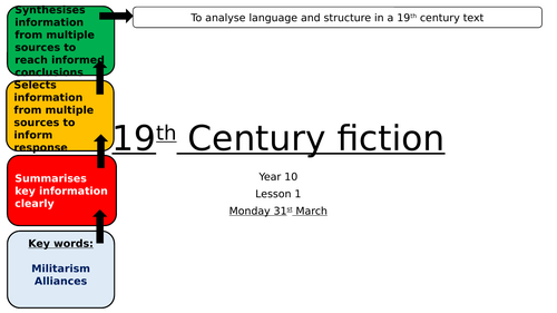 Resources Edexcel English Language paper 1 | Teaching Resources