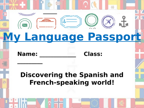 KS3 My Language Passport - French and Spanish. | Teaching Resources
