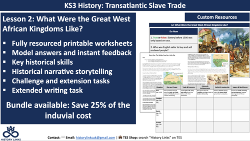 L2: What Were the Great West African Kingdoms Like? | Teaching Resources