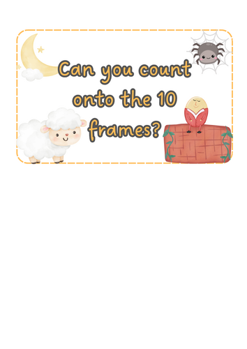 Nursery Rhyme - 10 frames | Teaching Resources