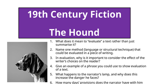 The Hound Of The Baskervilles - The Hound | Teaching Resources