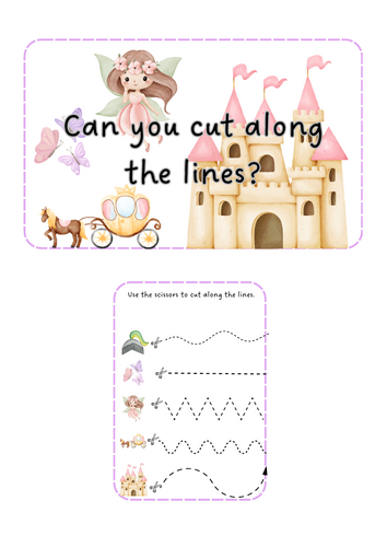 Fairytales - Scissor skills | Teaching Resources