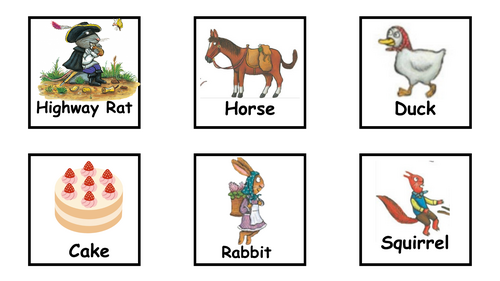 The Highway Ray (inspired) vocab cards | Teaching Resources